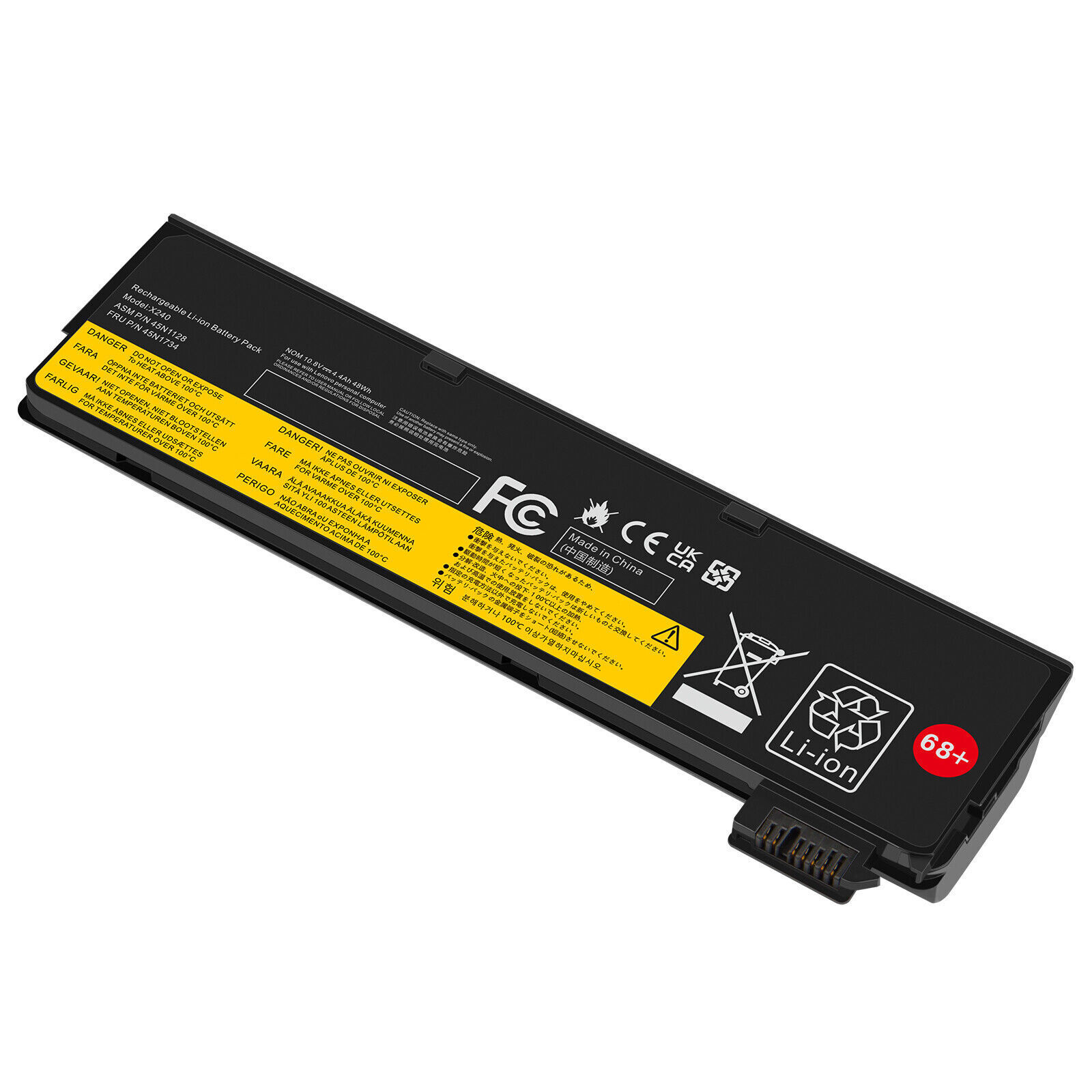 45N1775 45N1776 68+ Battery for Lenovo ThinkPad T440 T440S X240 X250 ...