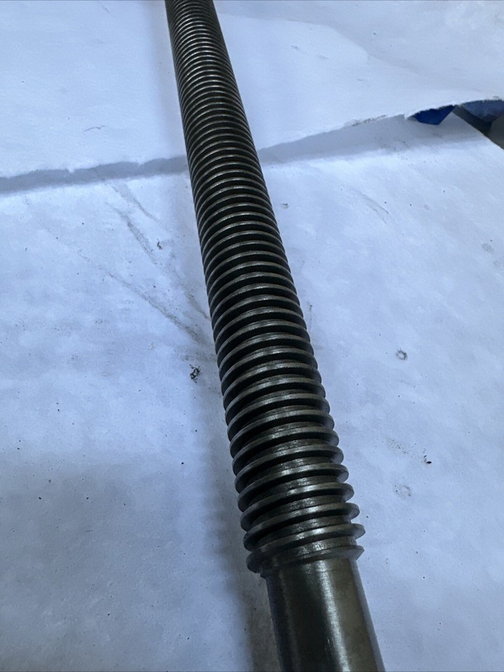 Bridgeport Milling Machine 54” Screw X Axis | eBay