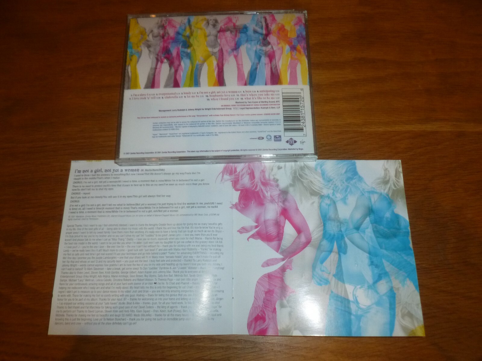 BRITNEY SPEARS - Britney - 2001 UK 14-track CD album | eBay