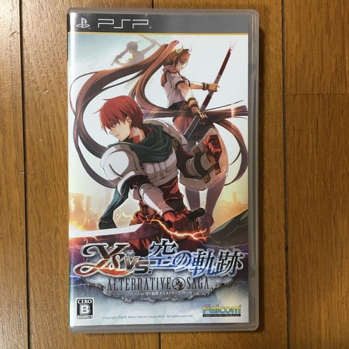 Ys vs Sora no Kiseki Sony Playstation Portable PSP Japanese ver Tested ...