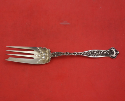 Dresden by Whiting Sterling Silver Fish Fork 6 1/2" Heirloom Silverware ...