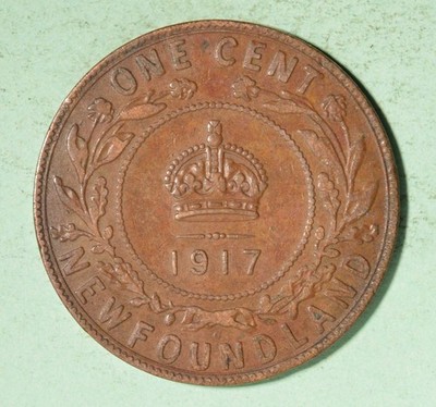 1917 - Newfoundland Large Cent - INV#181 | eBay