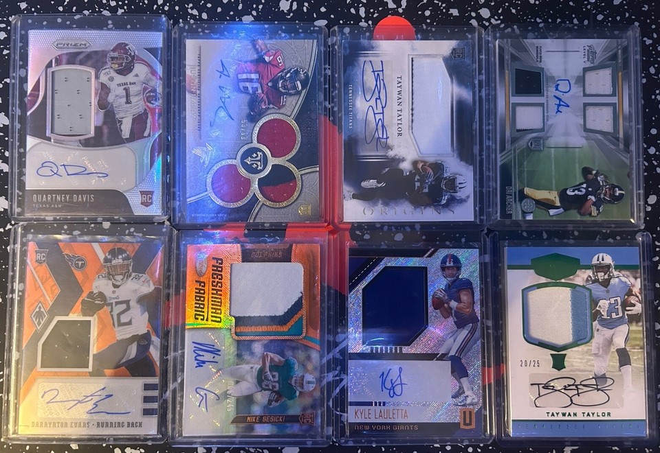 Huge LOT 38 Cards NFL RPA's ROOKIES AUTOS PATCHES SERIAL'd Encased LOOK ...