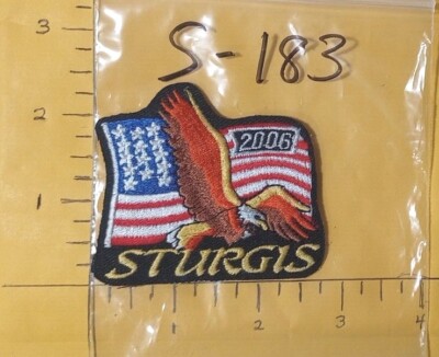 Vintage Motorcycle Patch Sturgis 2006 Buy More Save$$ S-183 | eBay
