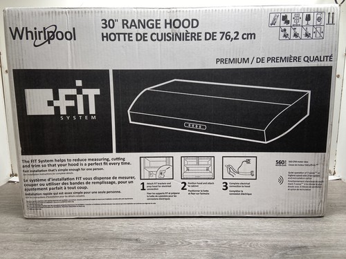 Whirlpool 30-in UXT5230BDS 560-CFM Convertible Under Cabinet Range Hood ...