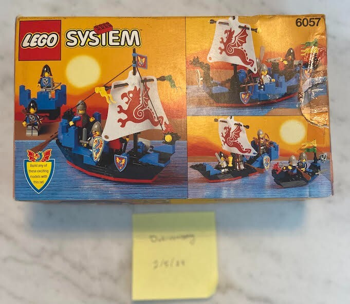 Lego System 6057 NEW Sea Serpent Set 1992 Complete 42884060572| eBay