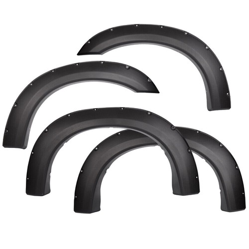 Pocket Rivet Fender Flares Textured Fit For 99-07 Ford F250 F350 Super ...