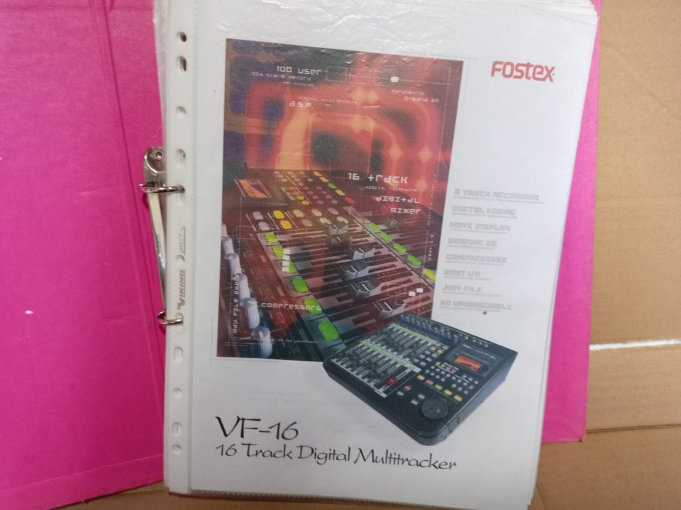 FOSTEX VF-16 Track DIGITAL Multitracker Hard Drive RECORDER, NOT ...