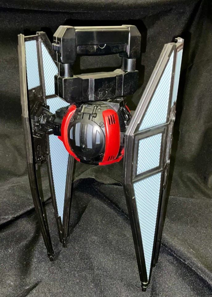 Star Wars TIE Whisper Fighter Handheld Spinning Toy with Working Lights ...