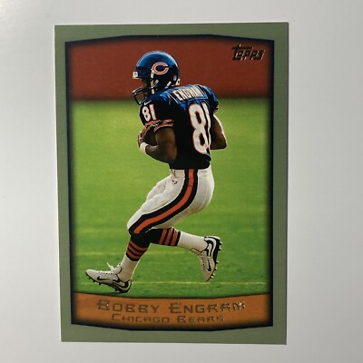 1999 TOPPS BOBBY ENGRAM CHICAGO BEARS #169 Free Shipping | eBay
