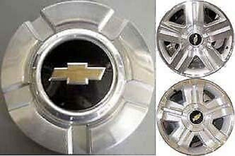Chevy Silverado 1500 Tahoe 2007-2013 Chevrolet Wheel Center hub Caps ...