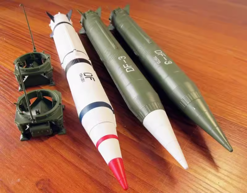 1:72 35CM China DF-3 Surface to Surface Missile Diecast Projectile ...