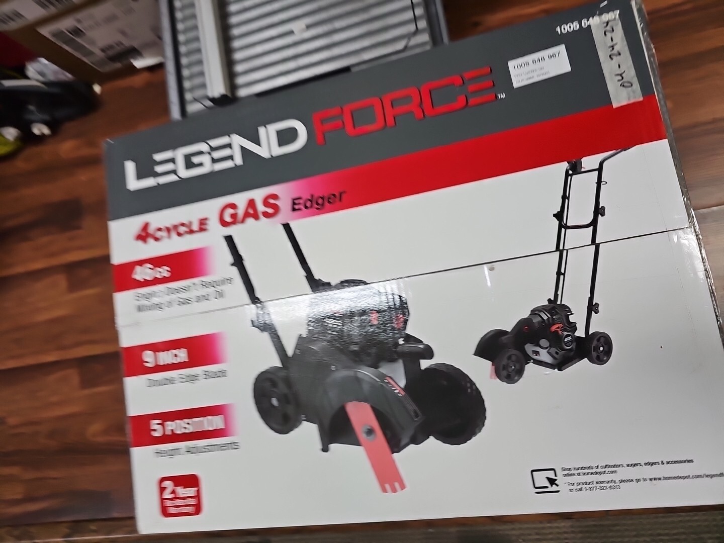 46 CC Gas Powered 4-cycle Walk Behind Edger by Legend Force for sale ...