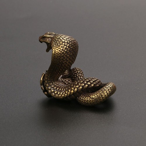 Handmade pure copper snake antique decorative handicraft collection ...