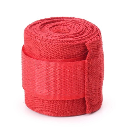 Red Boxing Muay Thai Taekwondo Bandage Hand Gloves Wraps Wrist Straps ...