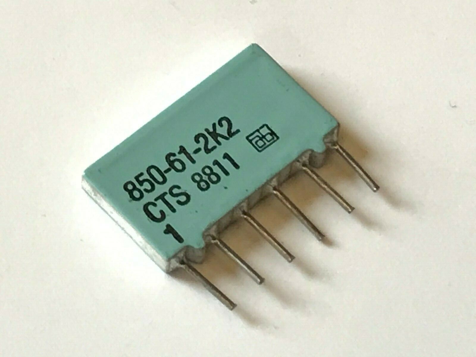 2.2K SIL 6 PIN RESISTOR NETWORK CTS ALLEN BRADLEY 850-61-2K2 (x1) fcb25 ...