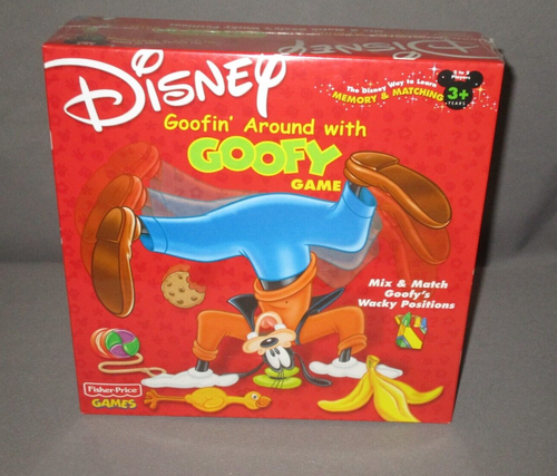 Disney Goofin' Around with Goofy Game Memory & Matching Fisher Price ...