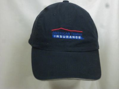 trucker hat baseball cap AMERICAN FAMILY INSURANCE curved brim cool ...