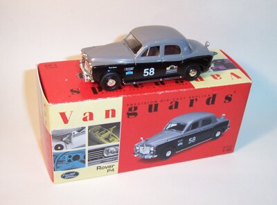 VANGUARDS 1/43 Scale VA01911 ROVER P4 Round The World Rally - MIB | eBay UK