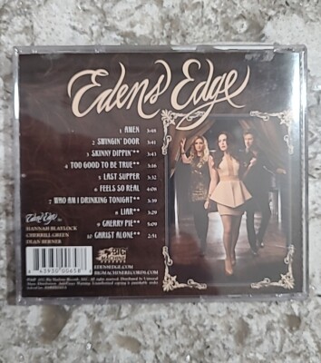 Edens Edge Signed Self Titled S/T CD Booklet Singer Songwriter Country ...