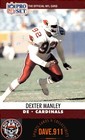 Dexter Manley 1990 Pro Set #772 No mention of substance abuse on back ...