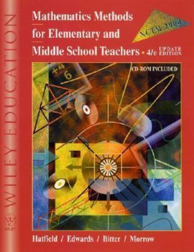 Mathematics Methods for Elementary and Middle School Teachers ...
