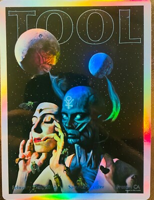 TOOL FRESNO CA FOIL STICKER/POSTER | eBay