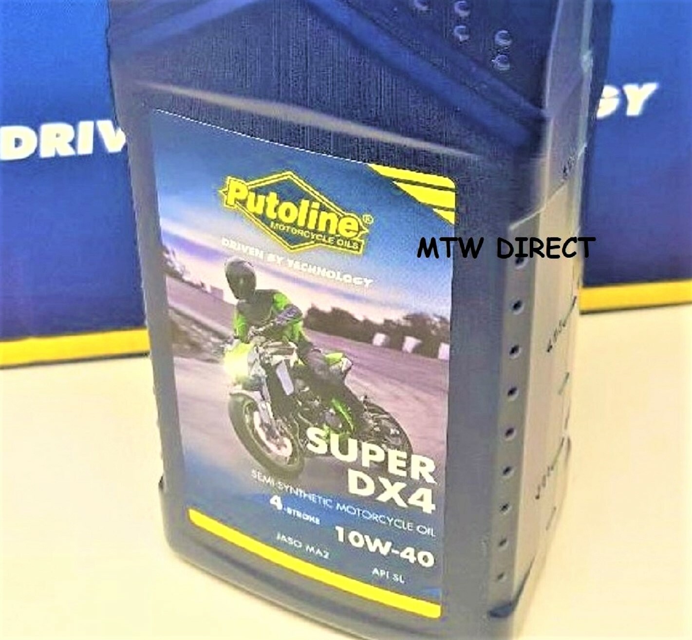 Putoline Super DX4 10W-40 4-stroke motorcycle engine oil semi-synthetic ...