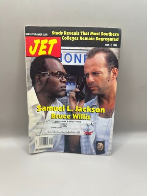 Jet Magazine Issue June 12 1995 Samuel L. Jackson Bruce Willis | eBay