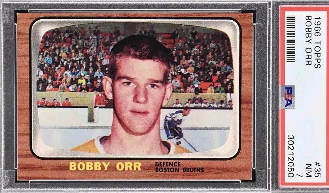 1966 Topps Bobby Orr Rookie #35 PSA 7 Boston Bruins S | eBay