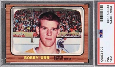 1966 Topps Bobby Orr Rookie #35 PSA 7 Boston Bruins S | eBay