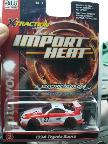 "NEW" AW X TRAC REL 28 1994 TOYOTA SUPRA HO SLOT CAR | eBay
