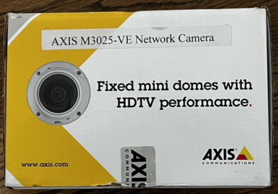 Axis M3025-VE IP Indoor/Outdoor Network Security Camera | eBay