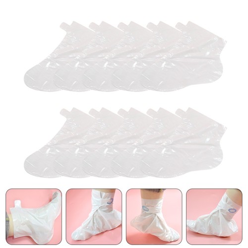 50 Pcs Pedicure Set Miss Moisturizing Foot Booties Therapy Covers | eBay