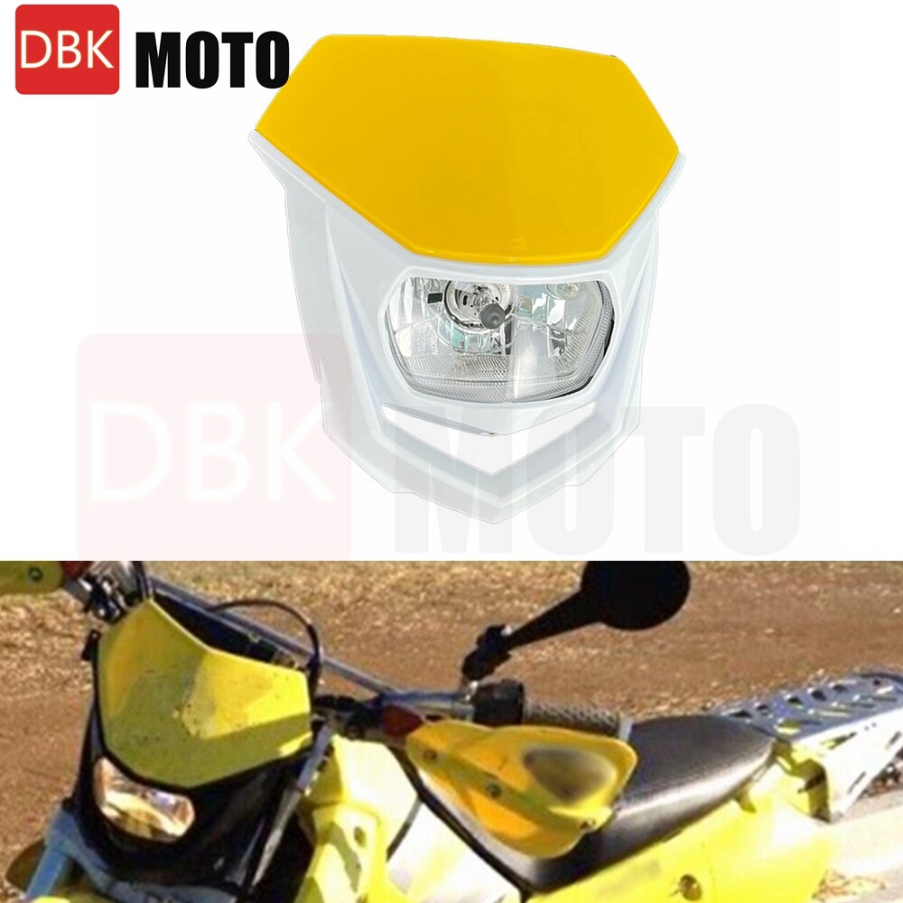 For Suzuki DR650S/SE RMZ450 DRZ400E Headlight Assembly Off Road Enduro ...
