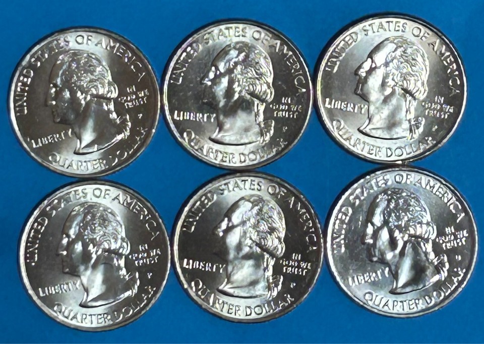 U.S. Complete Territory Quarter Set 2009 - 6 Uncirculated coins | eBay