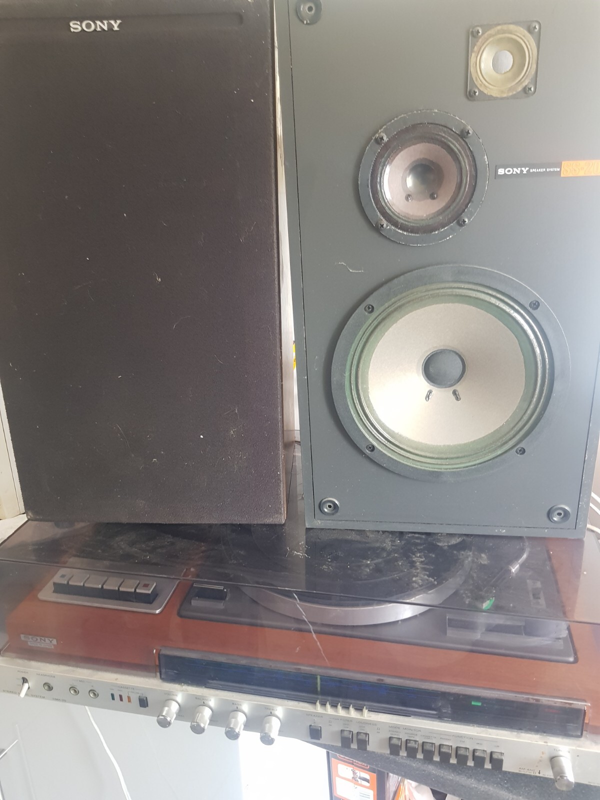 Sony SS-2030 Vintage 3-Way Classic Hi-Fi Speakers Teak Design for sale ...