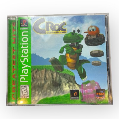 Croc Legend of the Gobbos (Sony PlayStation 1 PS1 1997) Complete CIB ...
