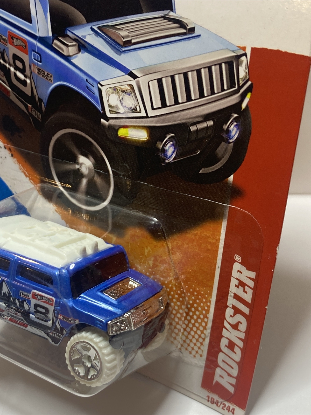 Hot Wheels Car 2011 Blue Rockster NEW HW Thrill Racers Ice 194/244 | eBay