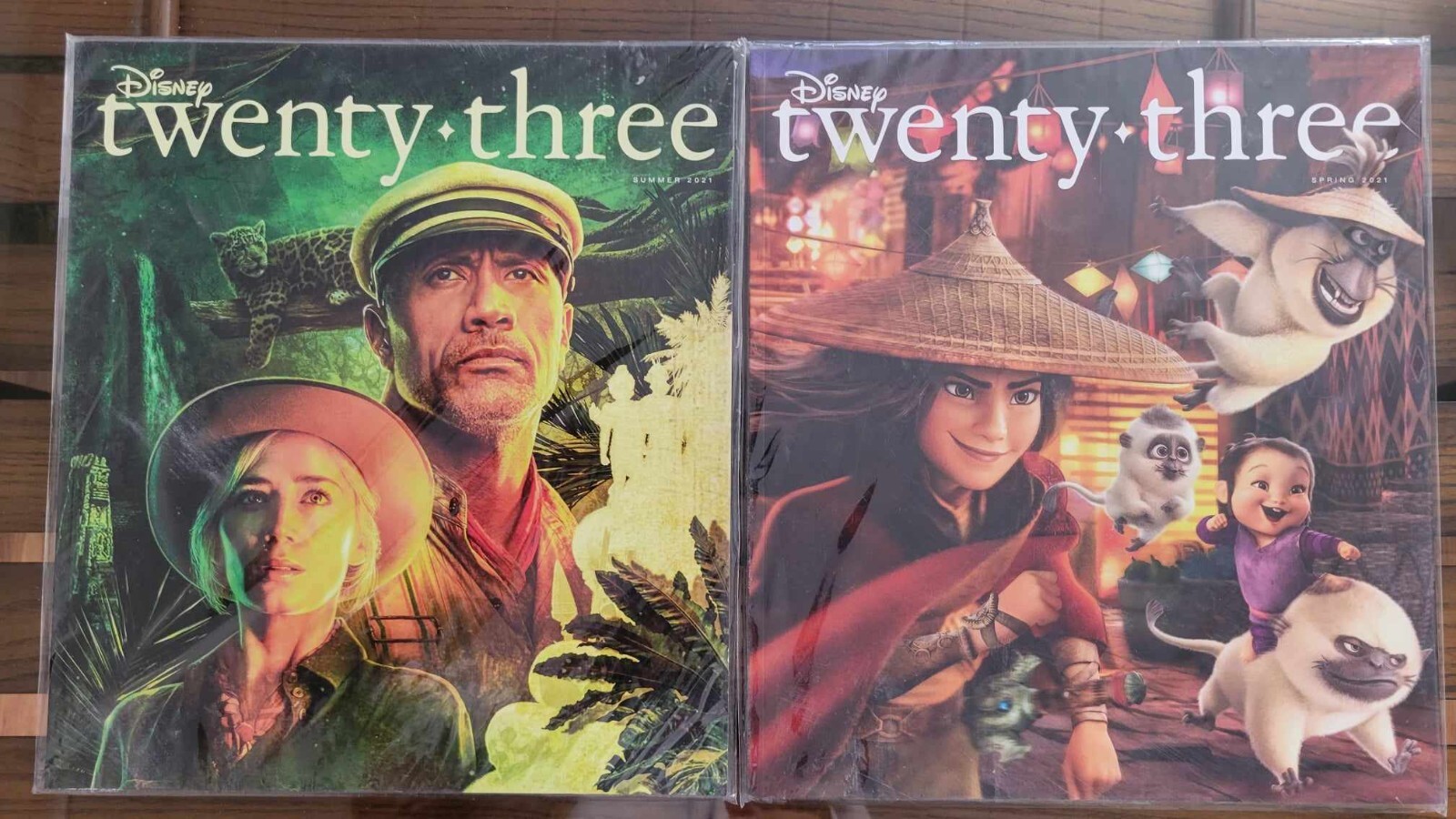Disney New Disney Twenty-Three D23 Magazine Spring Summer 2021 Lot Of 2 ...