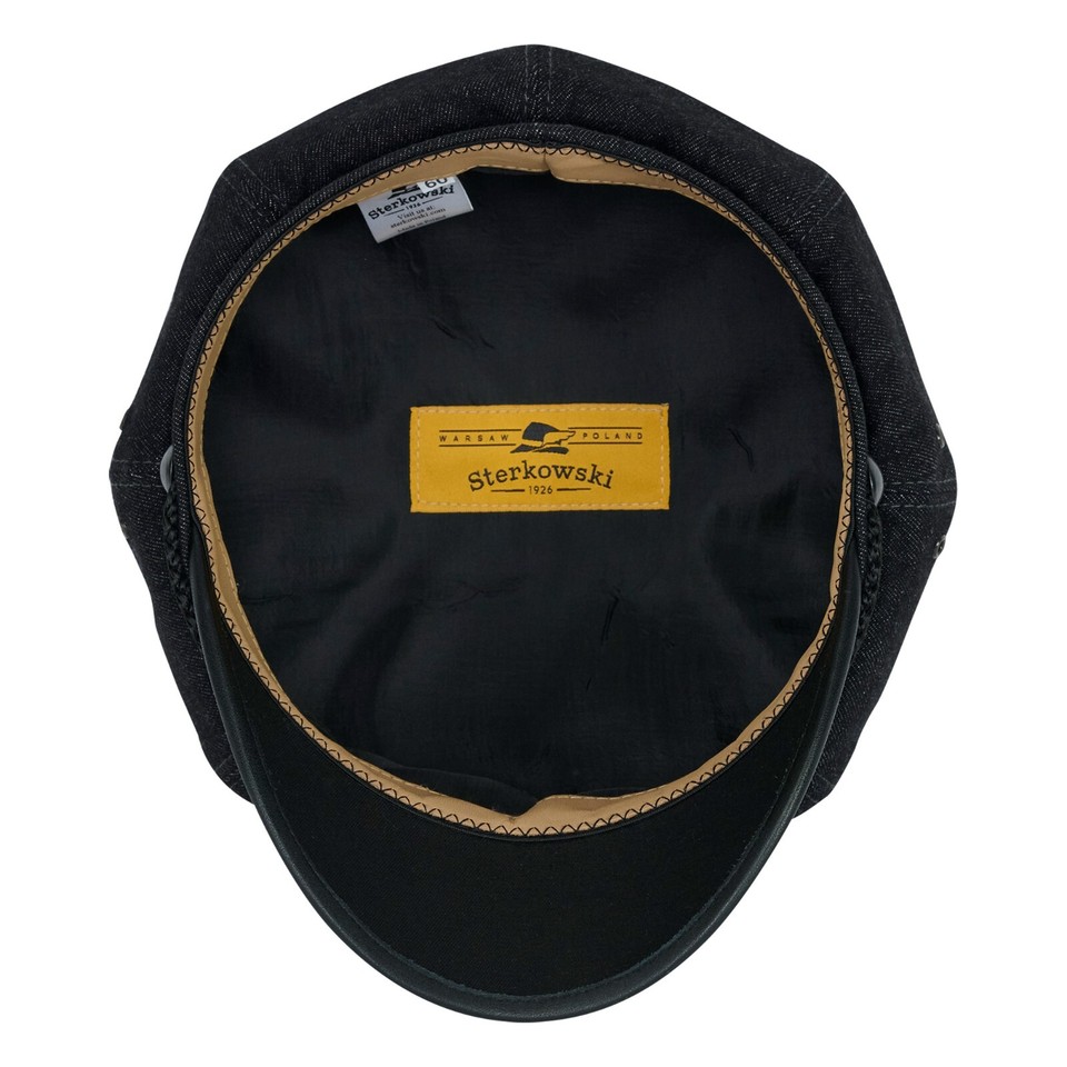 Sterkowski HARLEY Denim Cotton Vintage Motorcyclist Hat Retro Biker ...