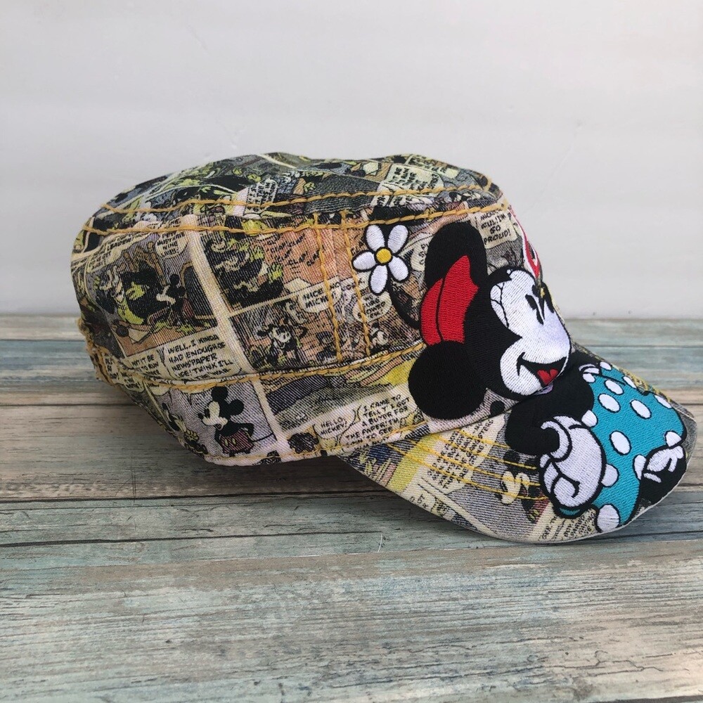 Disney Original Flirt Minnie Mouse Comics Strip Cap - Gem