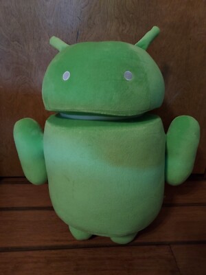 2011 Google Android Big 20" Plush Doll Jumbo Dead Zebra Brand | eBay