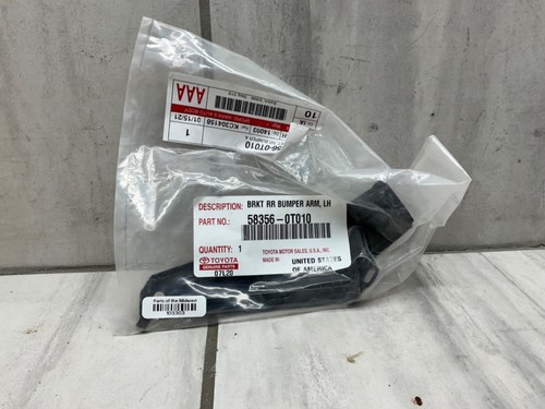 2009-2015 Toyota Venza Left Rear Bumper Bracket | 583560T010 | OEM ...