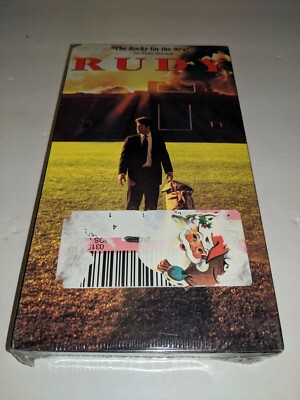 Rudy, VHS Hi-Fi Movie, Sean Astin, TriStar Pictures, Digitally Mastered ...