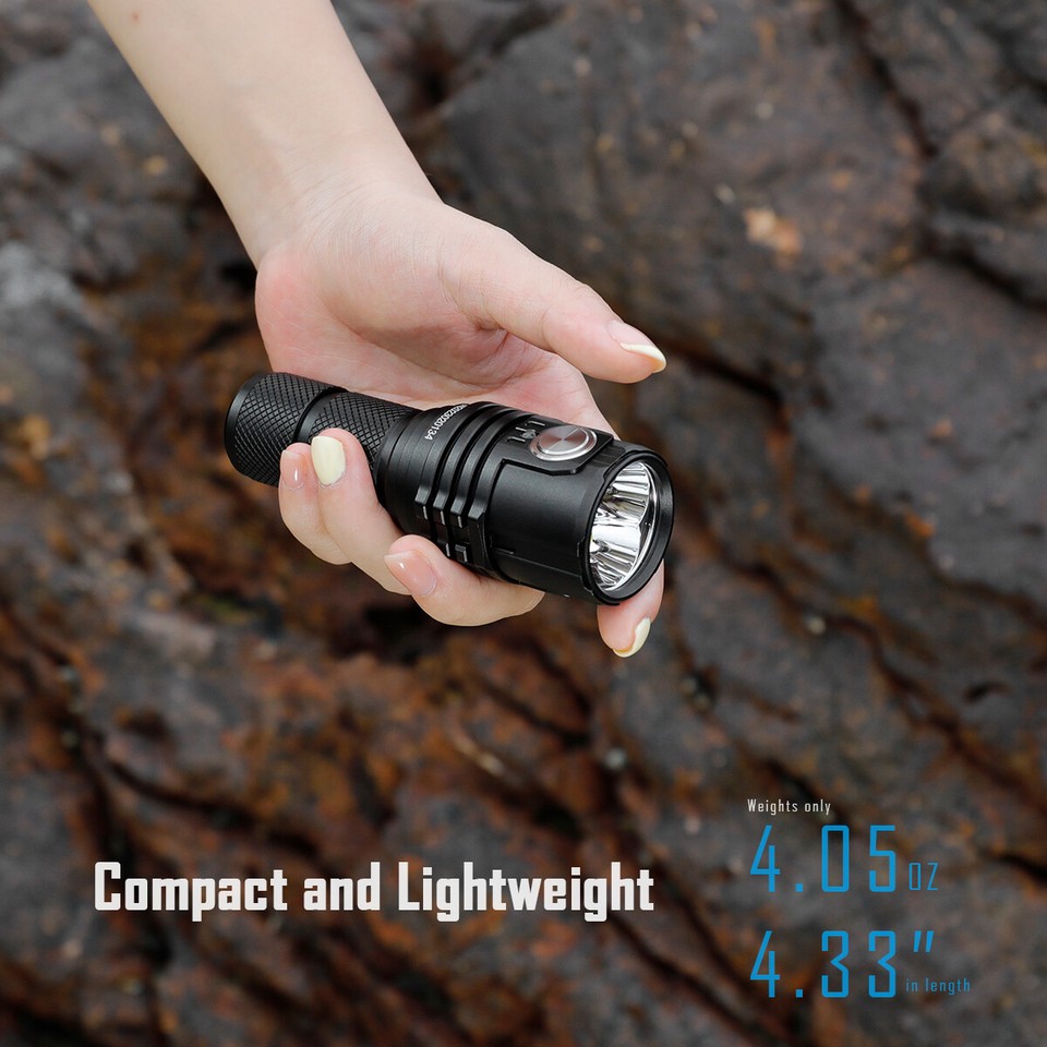 IMALENT MS03 13000 Lumen Rechargeable EDC Flashlight With Power ...