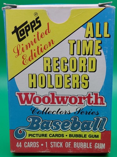 1985 Woolworth All-Time Record Holders Complete 44-Card Set | eBay