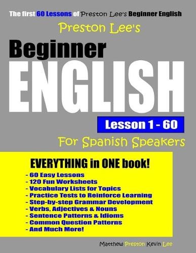 Matthew Preston Preston Lee's Beginner English Lesson 1 (Paperback) (UK ...