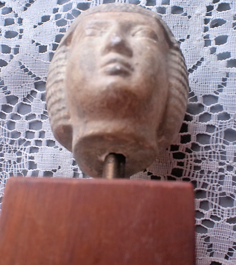 First Century Ancient Roman Pottery Head Piece from A Local Estate ...