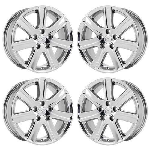 17" LEXUS ES350 PVD BRIGHT CHROME-C WHEELS RIMS FACTORY OEM 74190 2007 ...